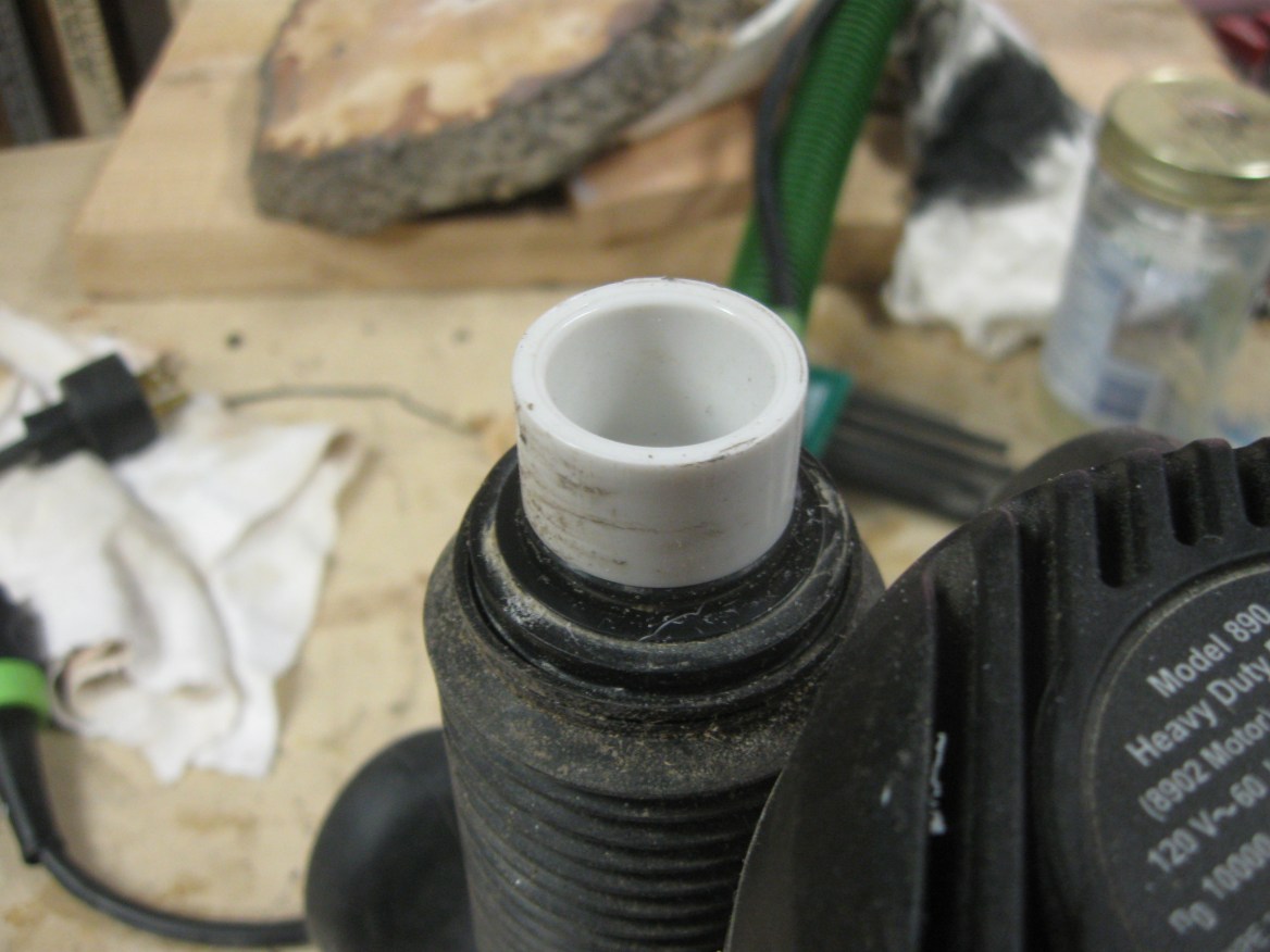 Adapting a Porter Cable 890-Series Plunge Router to fit a Festool D27 ...