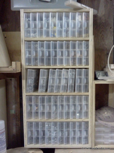 My Fastener Storage System – Sculptural Woodwork by Chris Wong