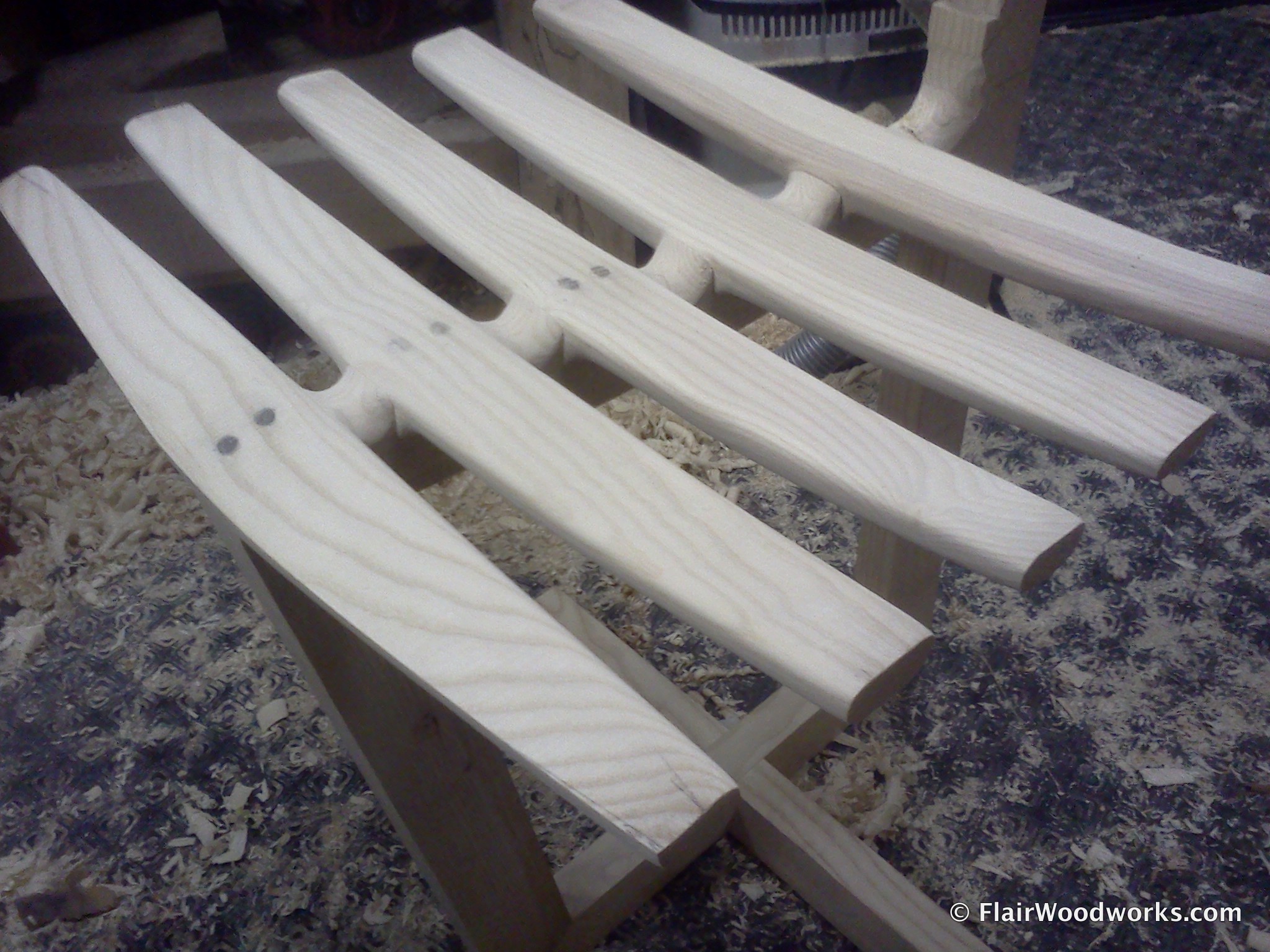 Three-Week Chair, Prototype #4 – Sculptural Woodwork by Chris Wong