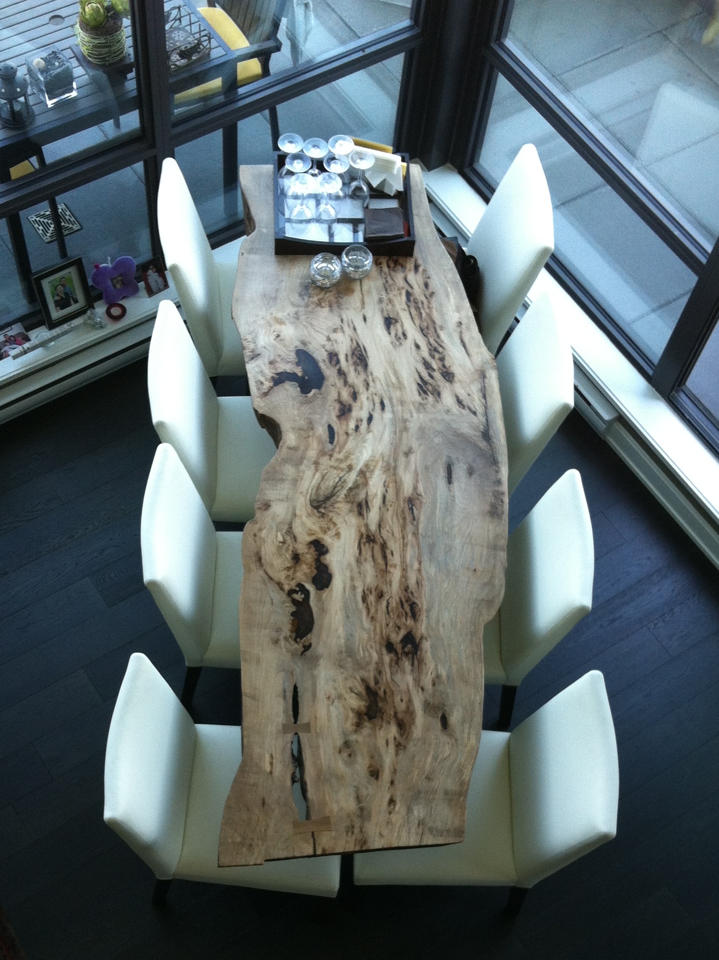 Elm Table Top – Sculptural Woodwork by Chris Wong
