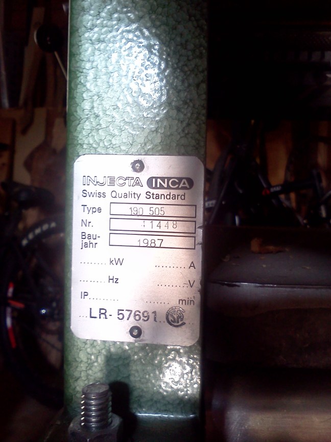 Overflow: Inca 10″ Jointer/Planer Combination Machine for Sale ...