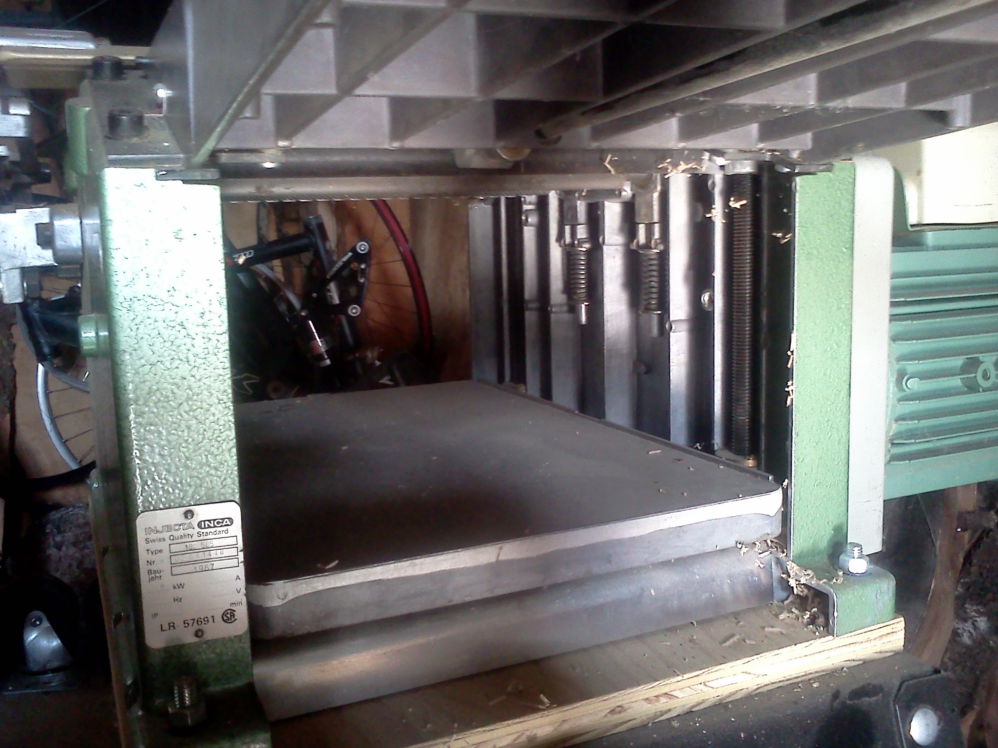 Overflow: Inca 10″ Jointer/Planer Combination Machine for Sale ...