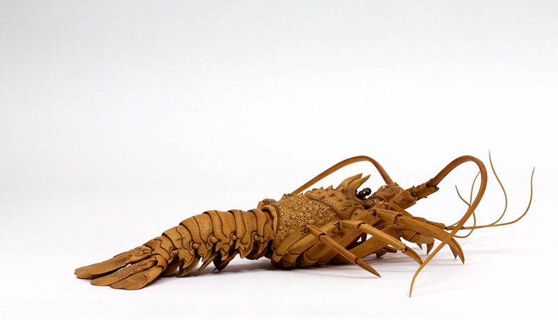 Ryousuke Ohtake – Spiny Lobster – Sculptural Woodwork by Chris Wong